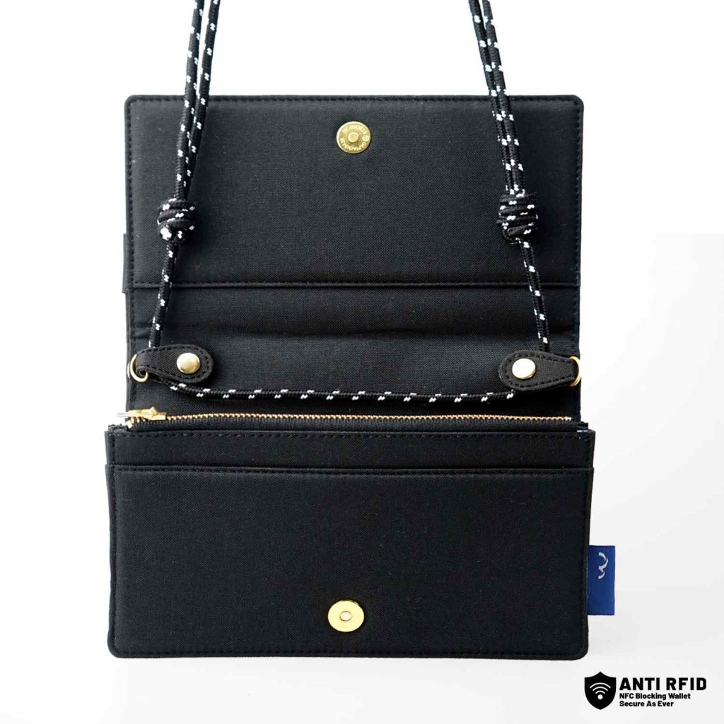 Charmaine Monogram – Noire – Walltswallet